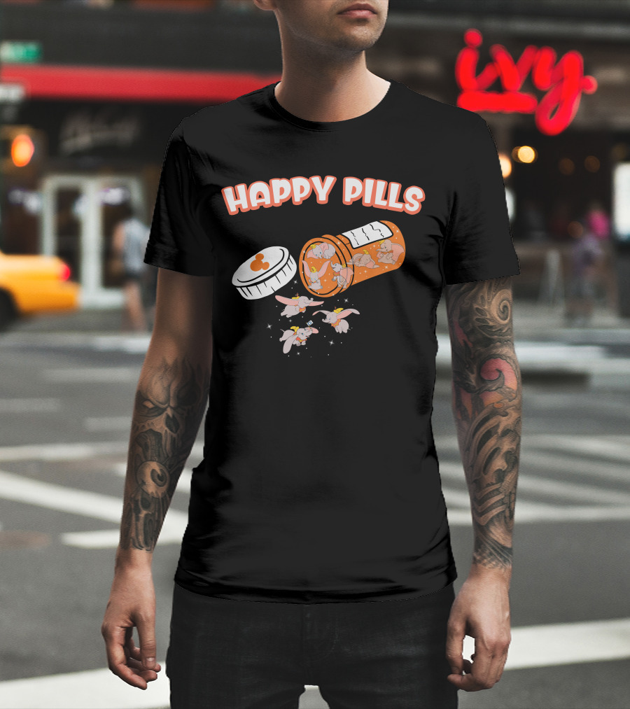 HAPPY PILLS Dumbo Magic T-Shirt