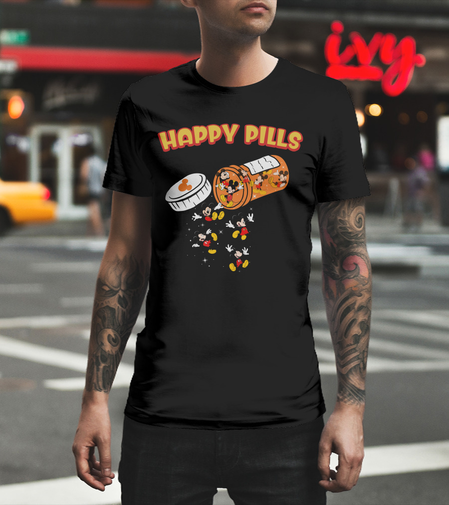 HAPPY PILLS MICKEY T-Shirt