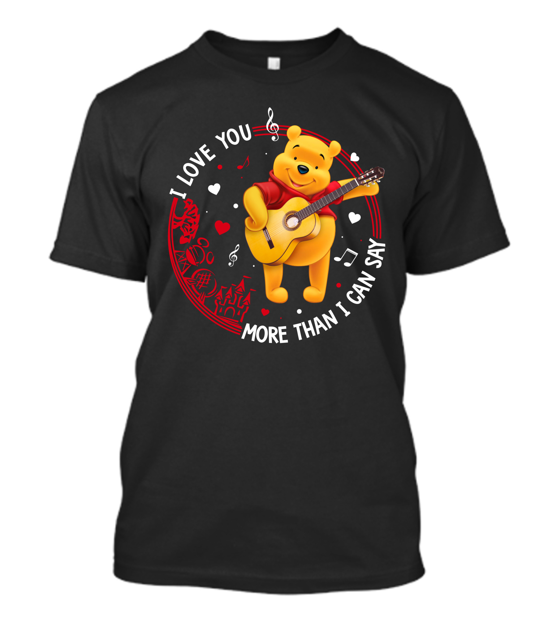 I LOVE YOU MORE THAN I CAN SAY POOH LOVE T-Shirt
