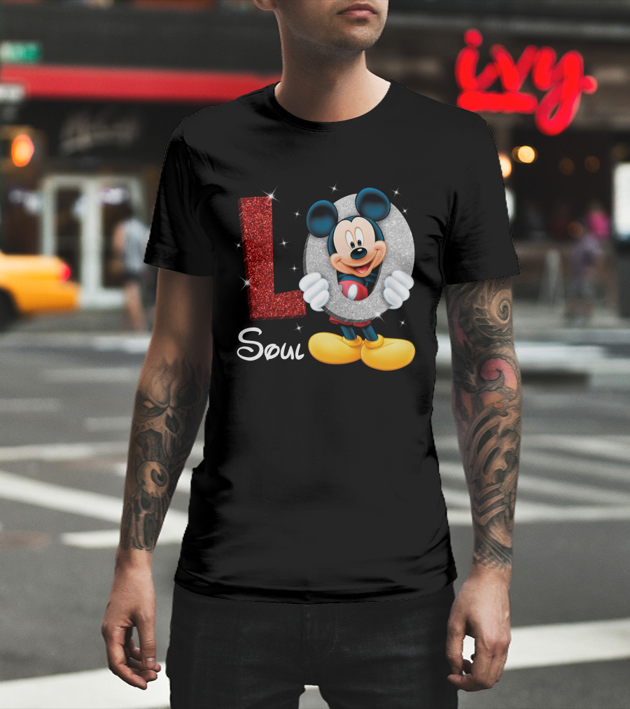 Mickey Mouse Love Soul T-Shirt