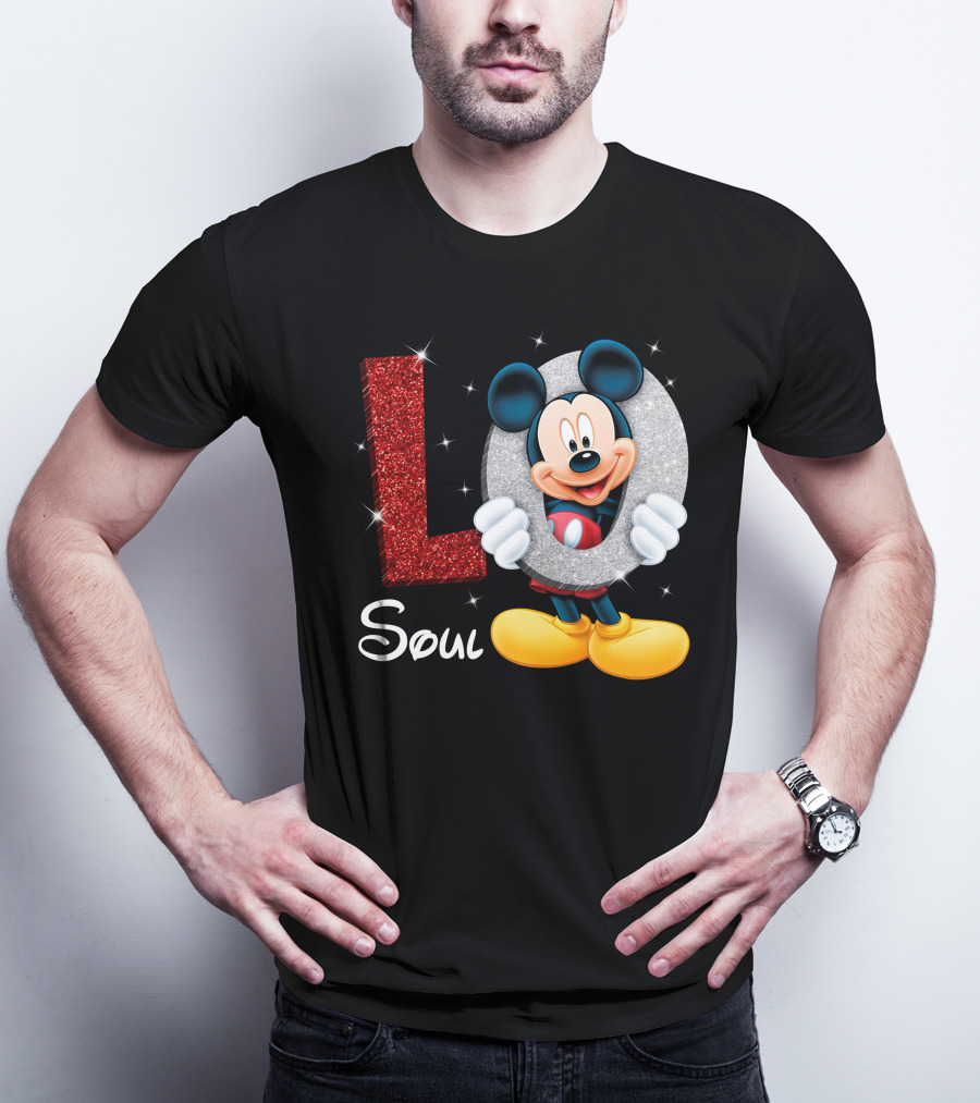 Mickey Mouse Love Soul T-Shirt