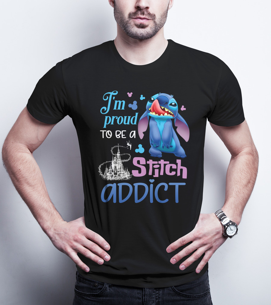 I'm Proud To Be A Stitch Addict T-Shirt