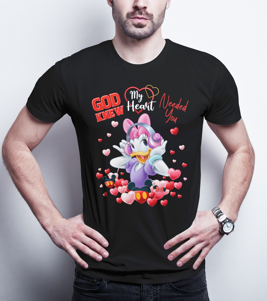 God Knew My Heart Needed You Daisy T-Shirt