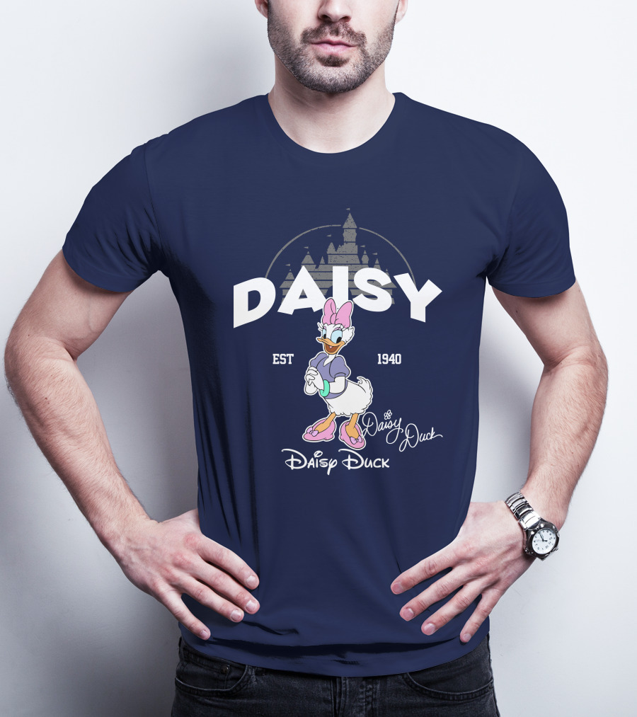 Daisy Duck Est 1940 Disney Character Vintage Style T-Shirt