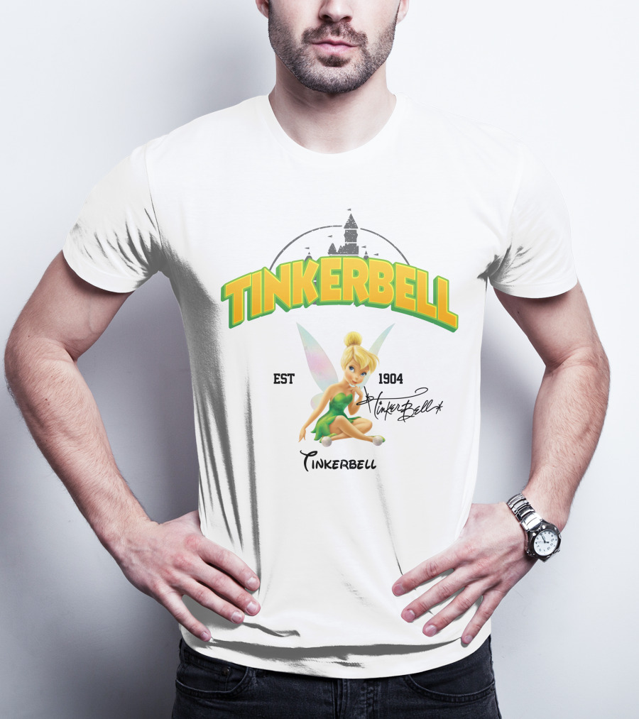Tinkerbell Est 1904 Castle Wings T-Shirt