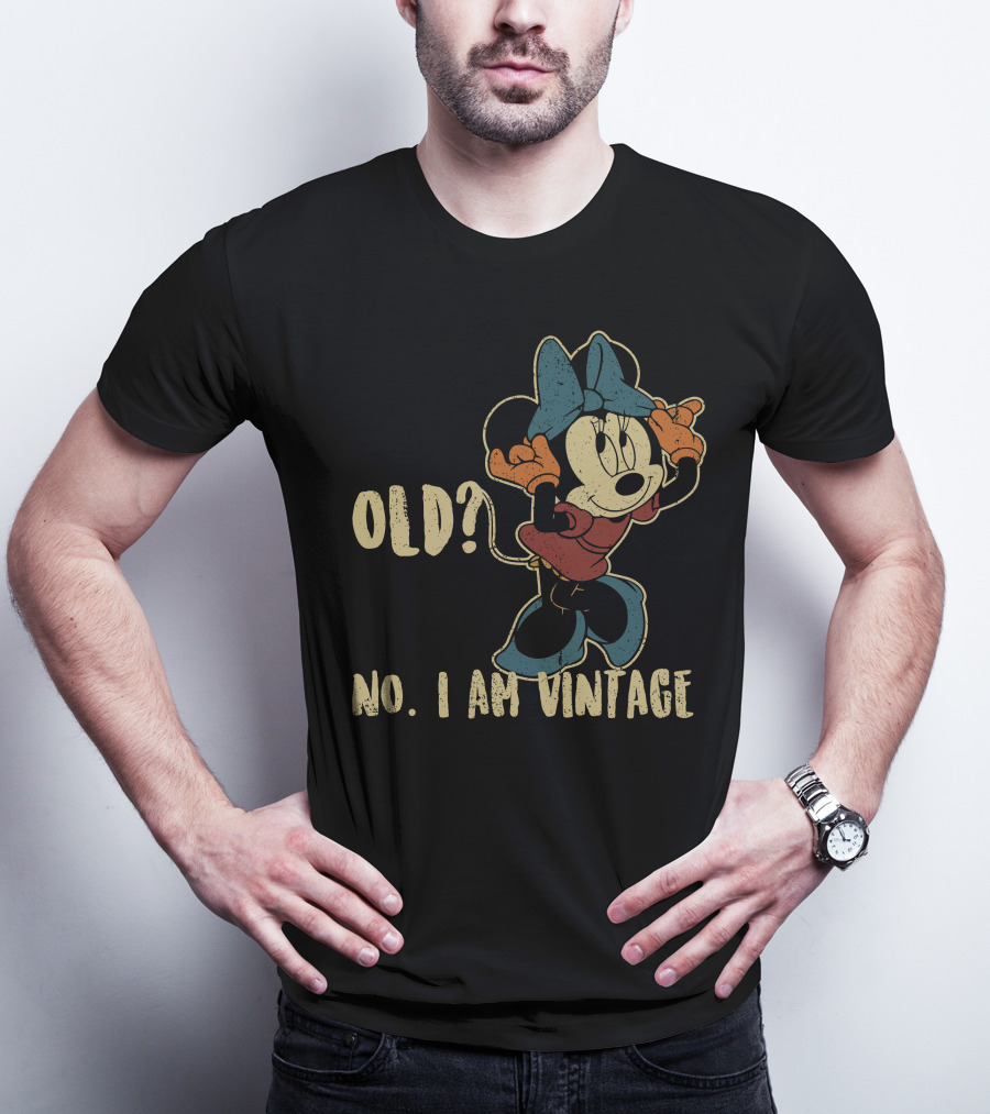 Old? No. I Am Vintage Minnie T-Shirt