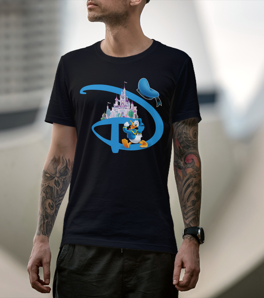 Donald Disney Castle T-Shirt