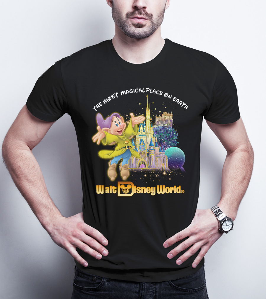Dopey The Most Magical Place On Earth Walt Disney World T-Shirt