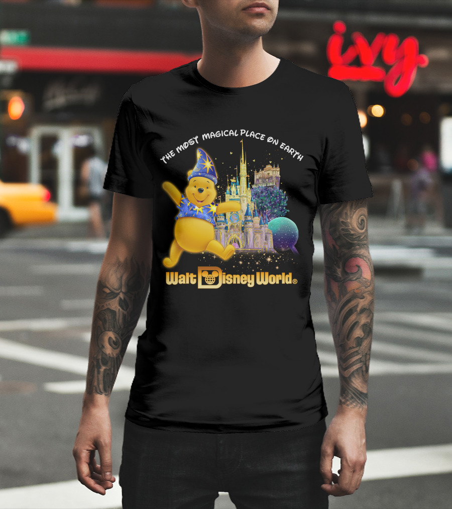 Walt Disney World The Most Magical Place On Earth Pooh T-Shirt