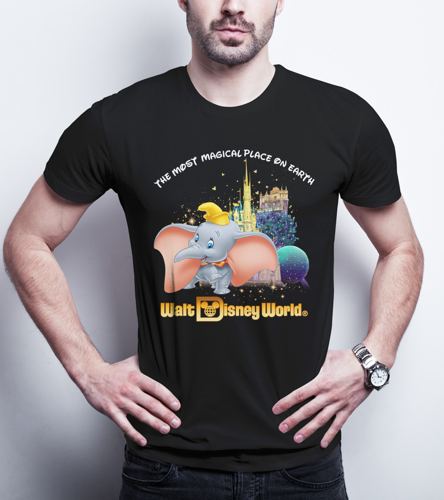 Walt Disney World Dumbo The Most Magical Place On Earth T-Shirt