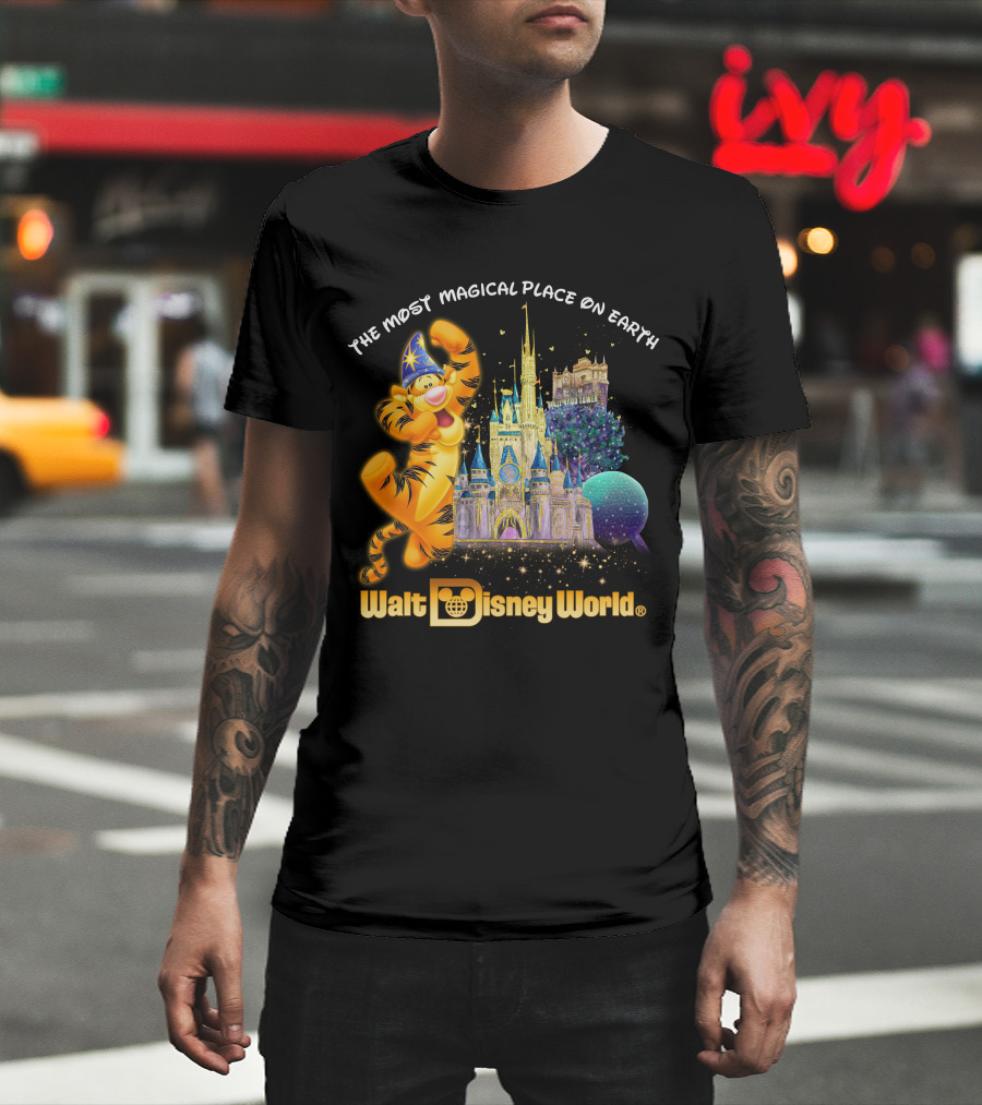 The Most Magical Place On Earth Tigger Walt Disney World T-Shirt