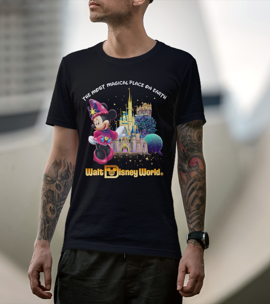 Walt Disney World The Most Magical Place On Earth Minnie T-Shirt