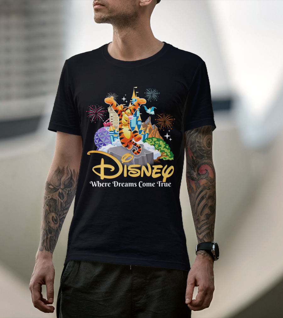 Disney Tigger Where Dreams Come True T-Shirt