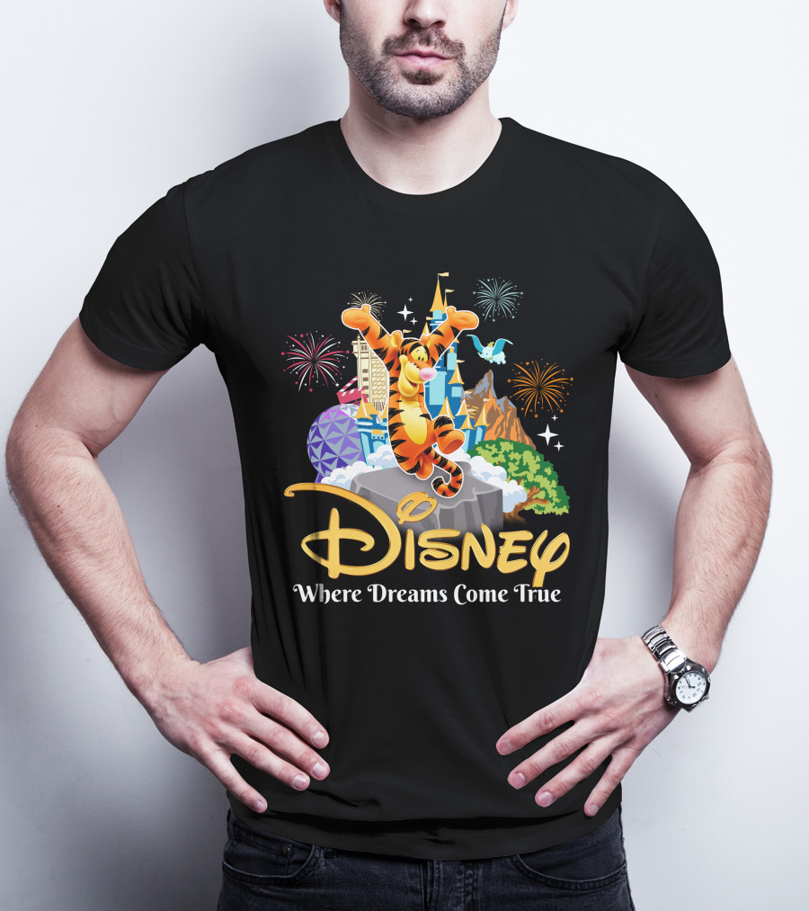 Disney Tigger Where Dreams Come True T-Shirt
