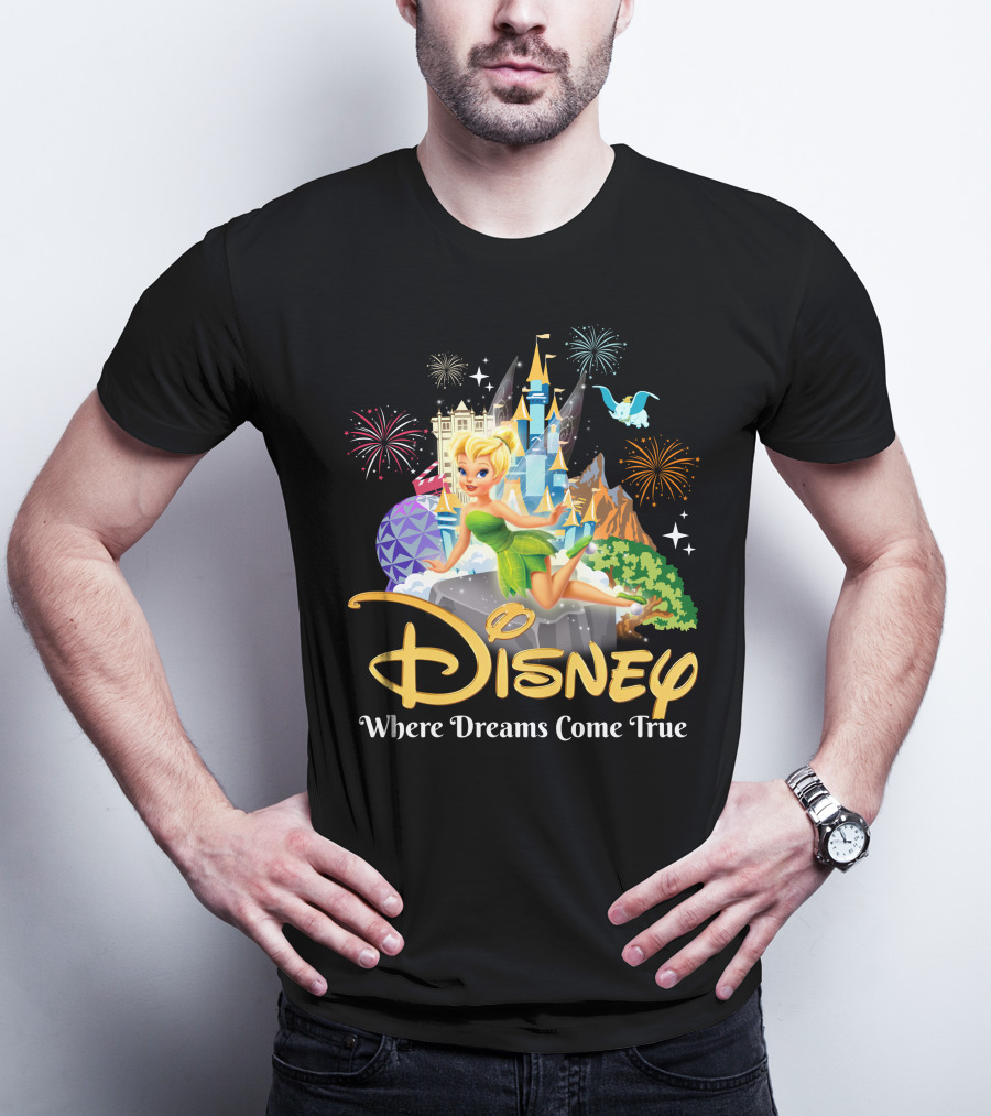 Disney Tinker Bell Where Dreams Come True T-Shirt