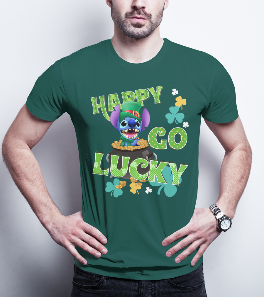 Happy Go Lucky Stitch T-Shirt