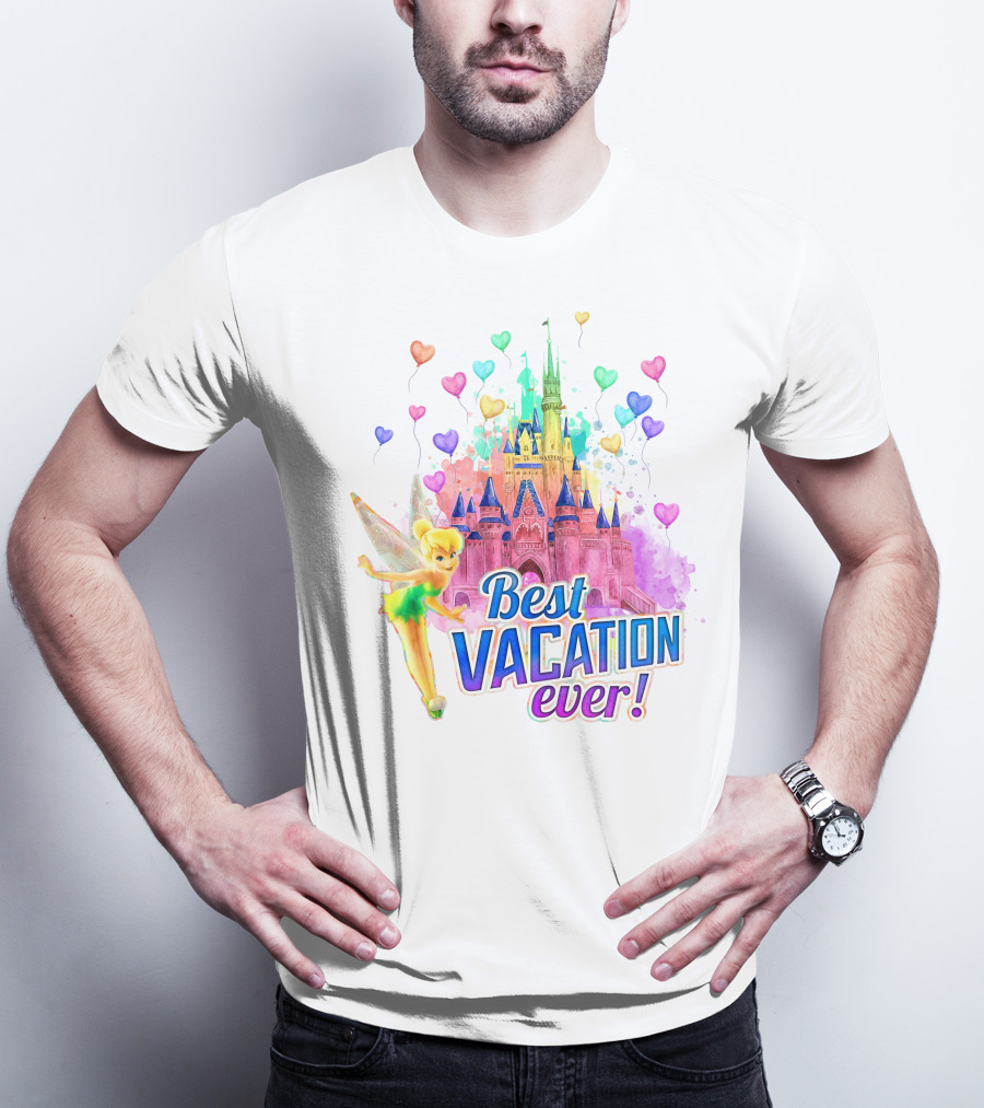Tinkerbell Best Vacation Ever T-Shirt