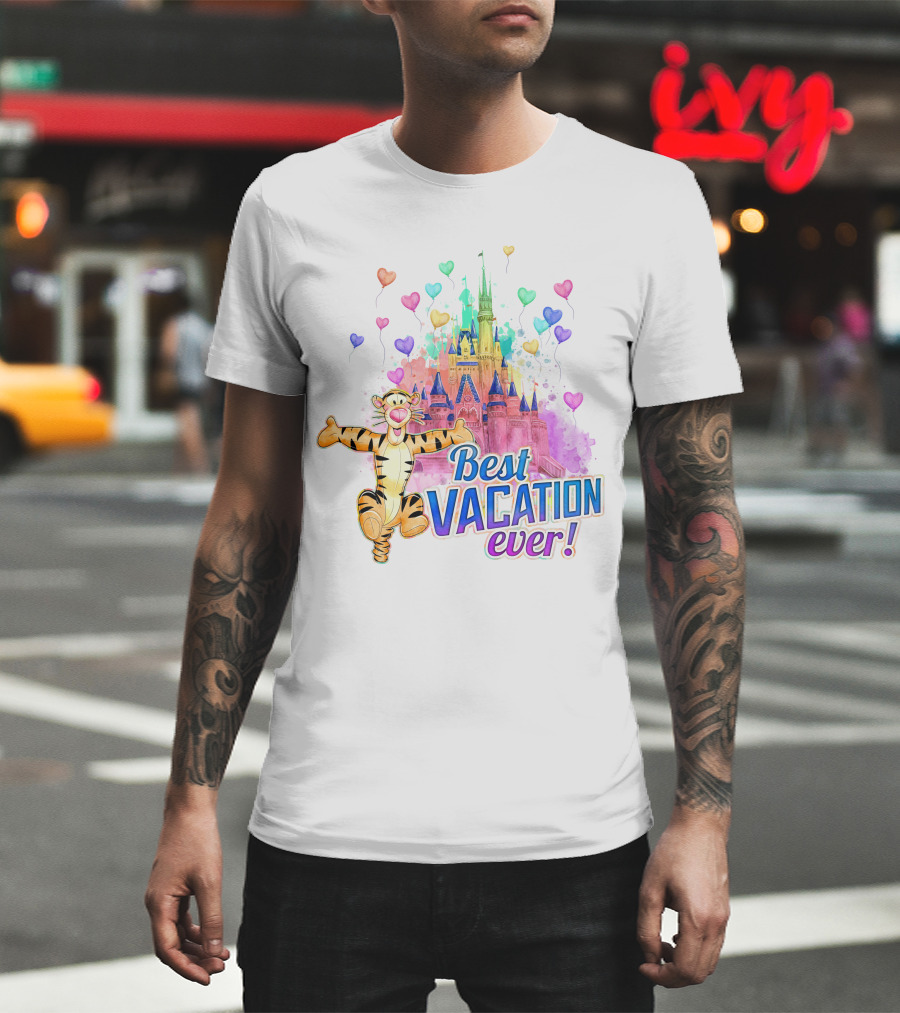 Best Vacation Ever Tigger Disneyland T-Shirt