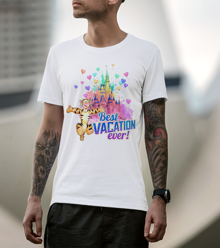 Best Vacation Ever Tigger Disneyland T-Shirt