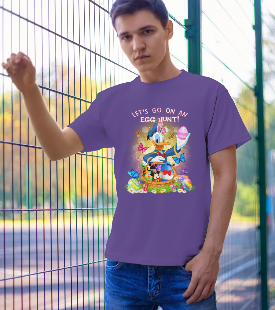 Let's Go On An Egg Hunt! Donald T-Shirt