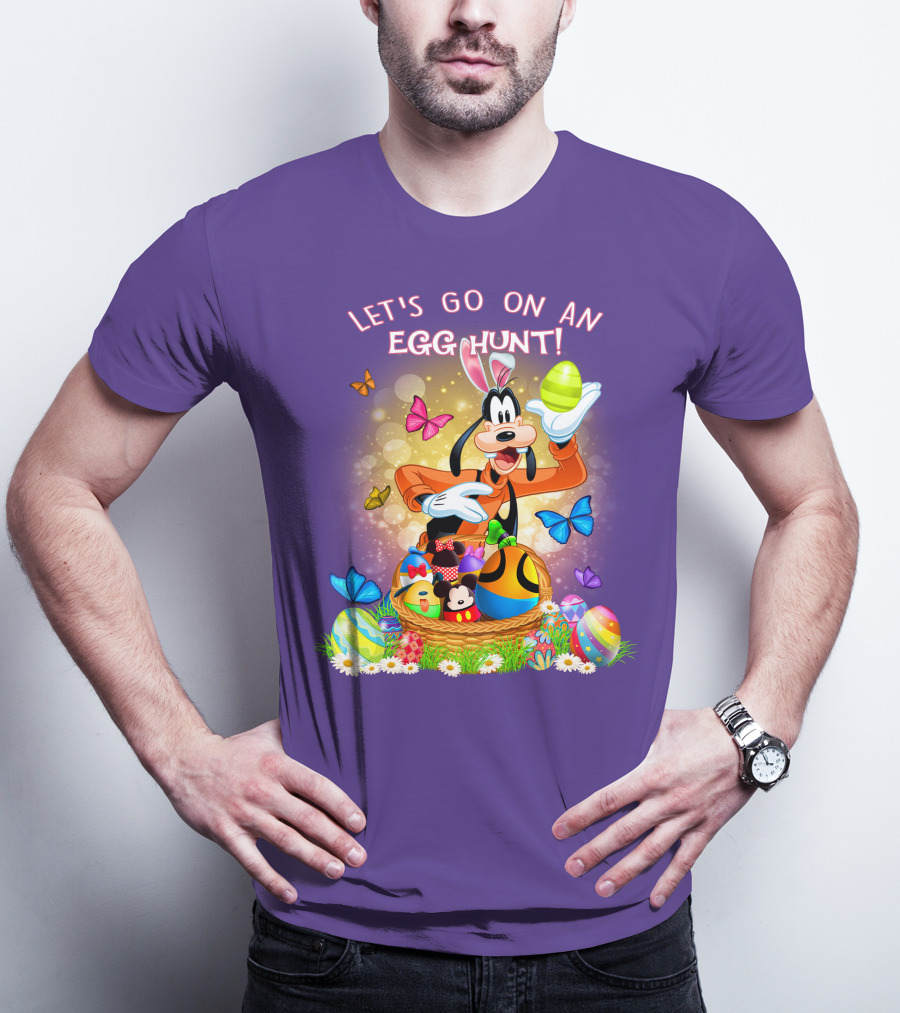 Goofy Let's Go On An Egg Hunt! T-Shirt