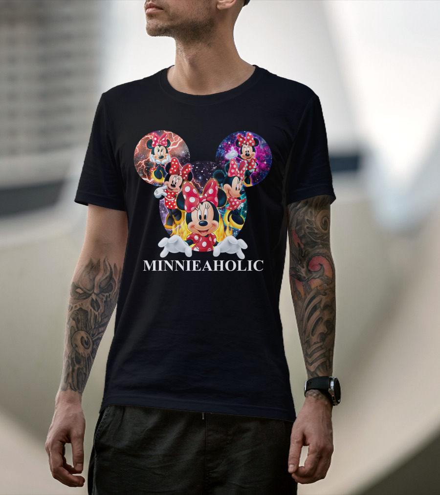 Minnieaholic Minnie Mouse Iconic Universe Style T-Shirt
