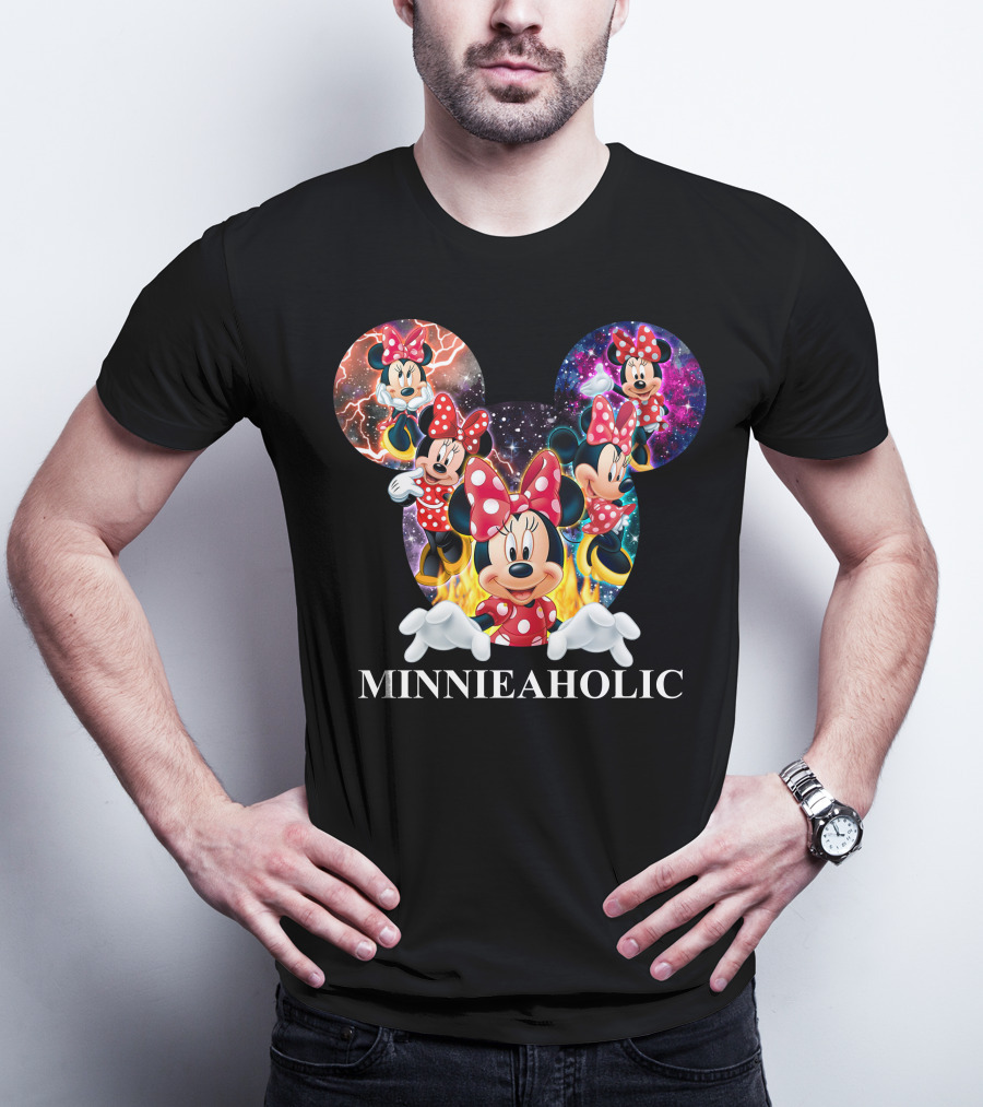 Minnieaholic Minnie Mouse Iconic Universe Style T-Shirt