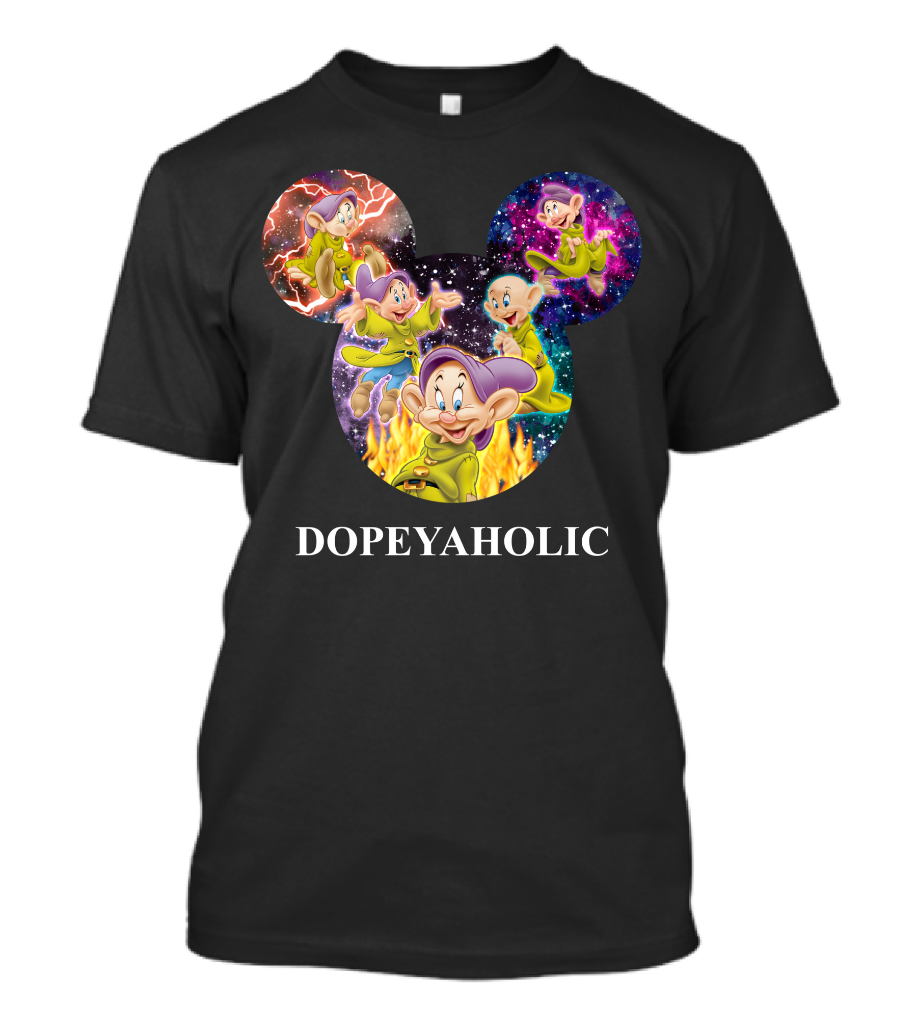 Dopeyaholic Mickey Mouse Ears Multiverse Dopey Wonderland T-Shirt