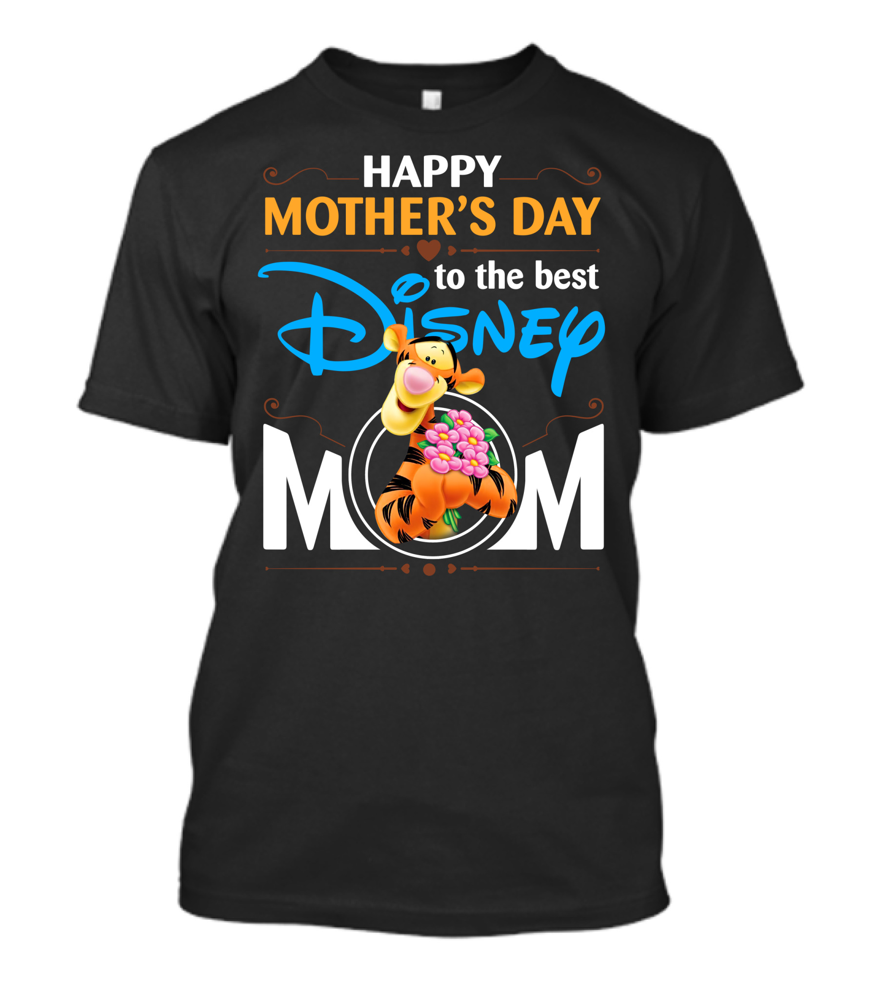 Happy Mother's Day To The Best Disney Mom Tigger T-Shirt