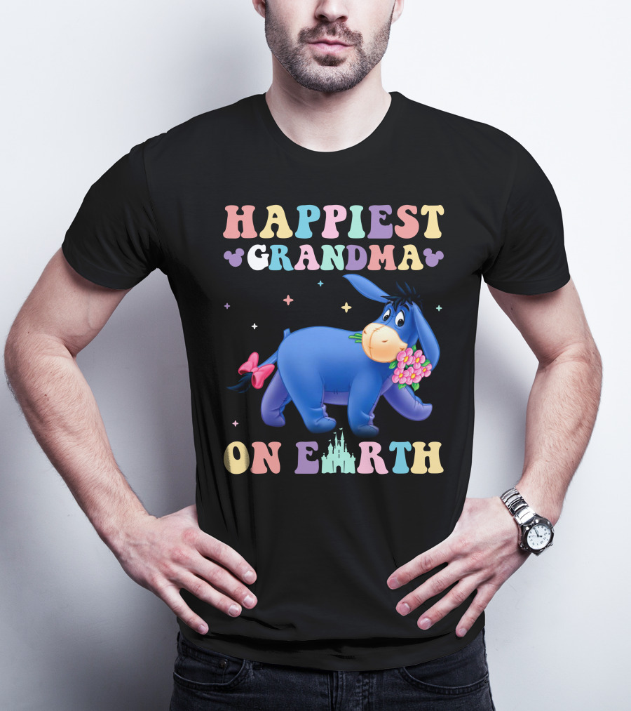 HAPPIEST GRANDMA ON EARTH EEYORE T-Shirt