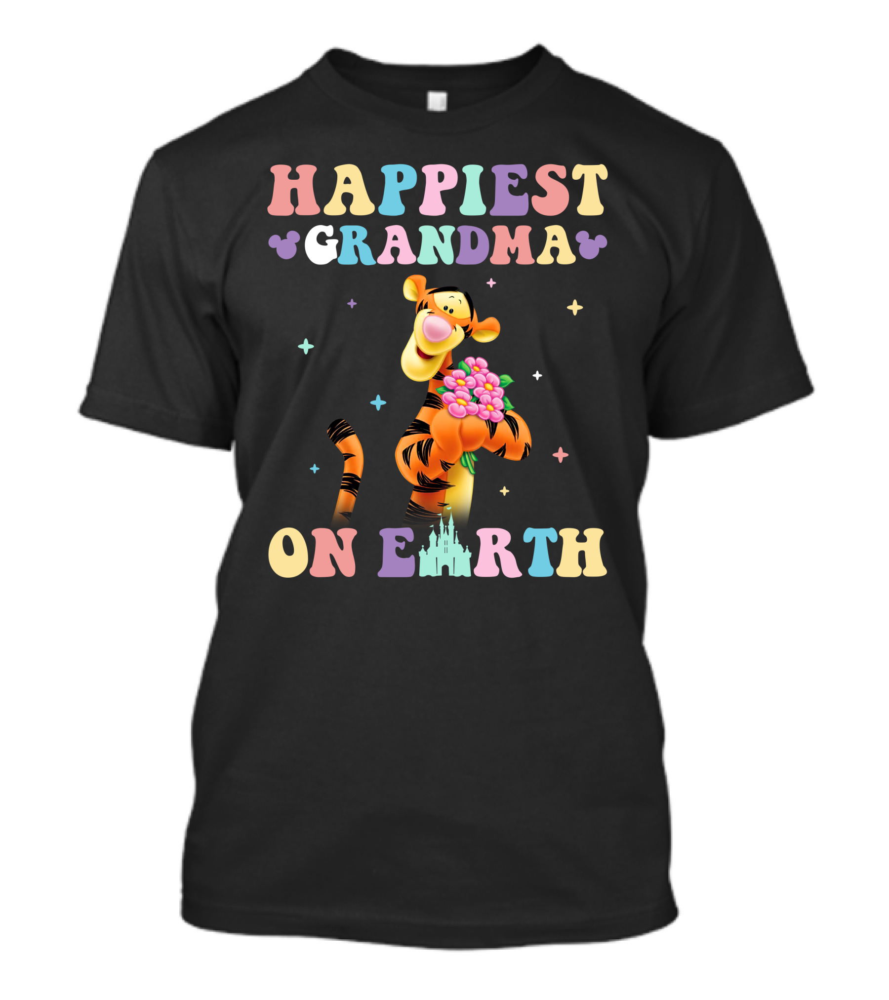 HAPPIEST GRANDMA ON EARTH TIGGER DISNEY T-Shirt