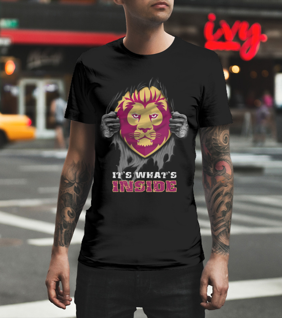 Brisbane Lions It's What's Inside T-Shirt