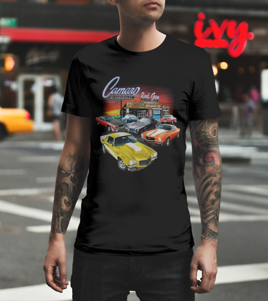 Camaro By Chevrolet 2nd Gen Garage Z28 SS T-Shirt