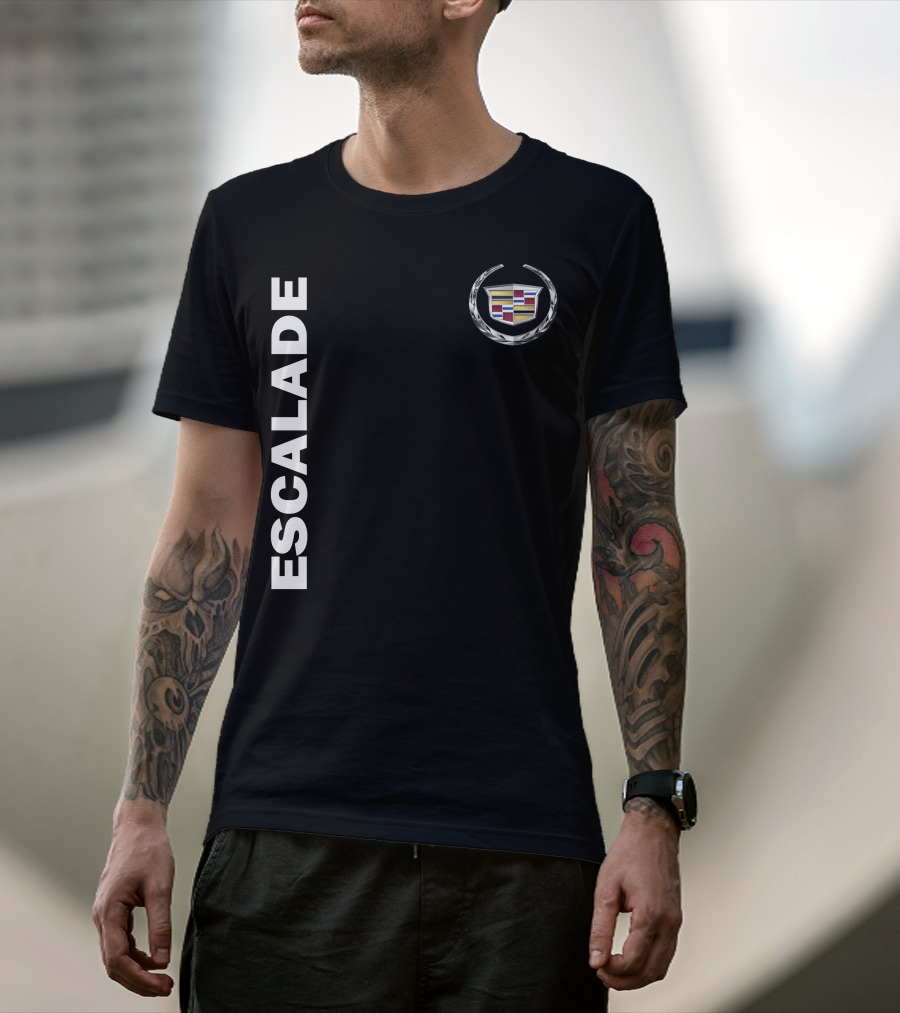 ESCALADE Cadillac Crest And Emblem T-Shirt