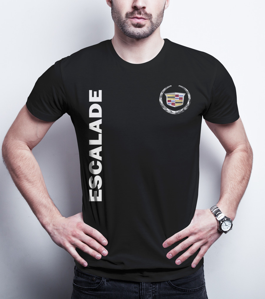 ESCALADE Cadillac Crest And Emblem T-Shirt