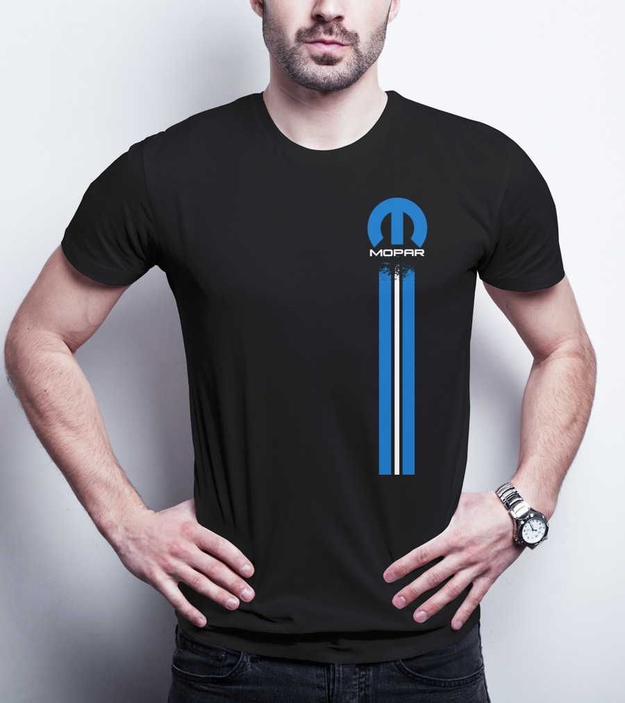 MOPAR Blue Stripes T-Shirt
