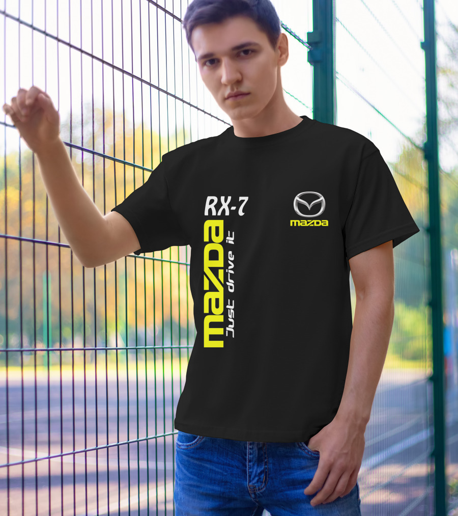 Mazda RX-7 Just Drive It T-Shirt