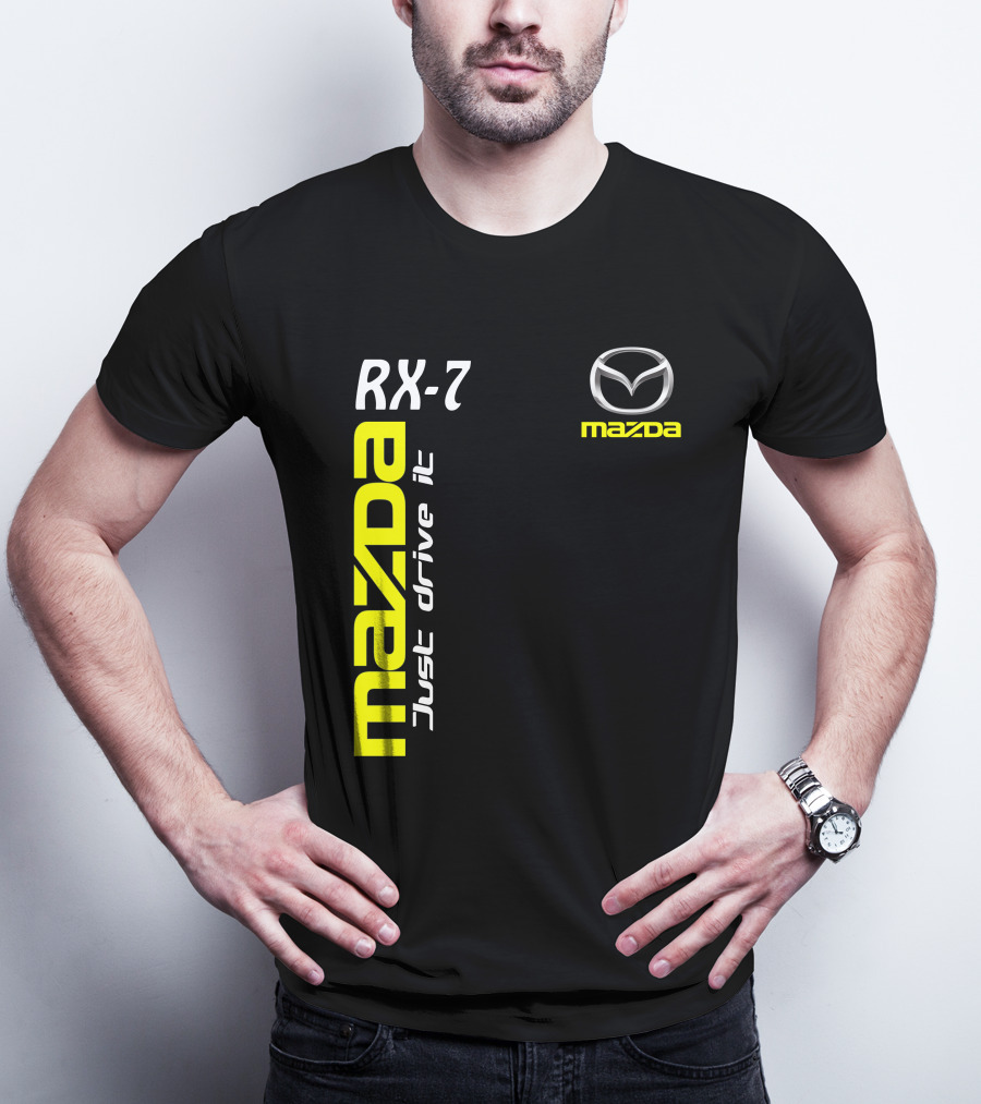 Mazda RX-7 Just Drive It T-Shirt