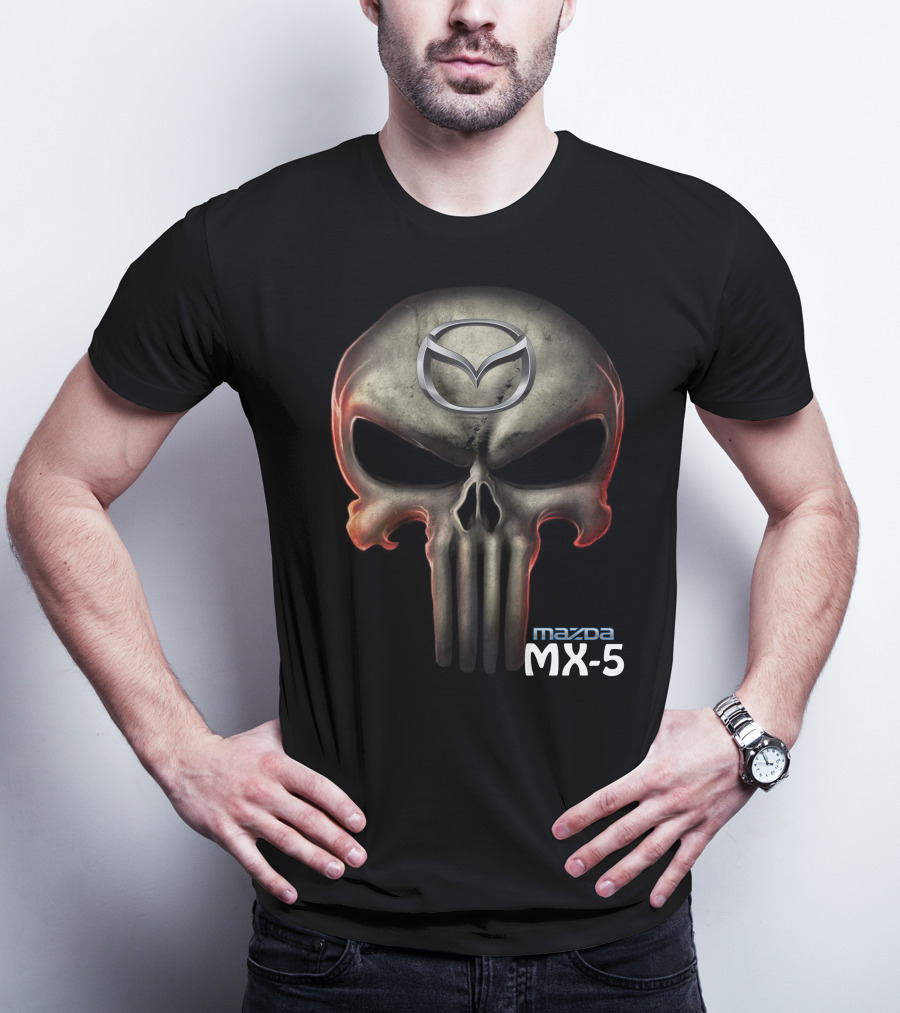 Mazda MX-5 Skull T-Shirt