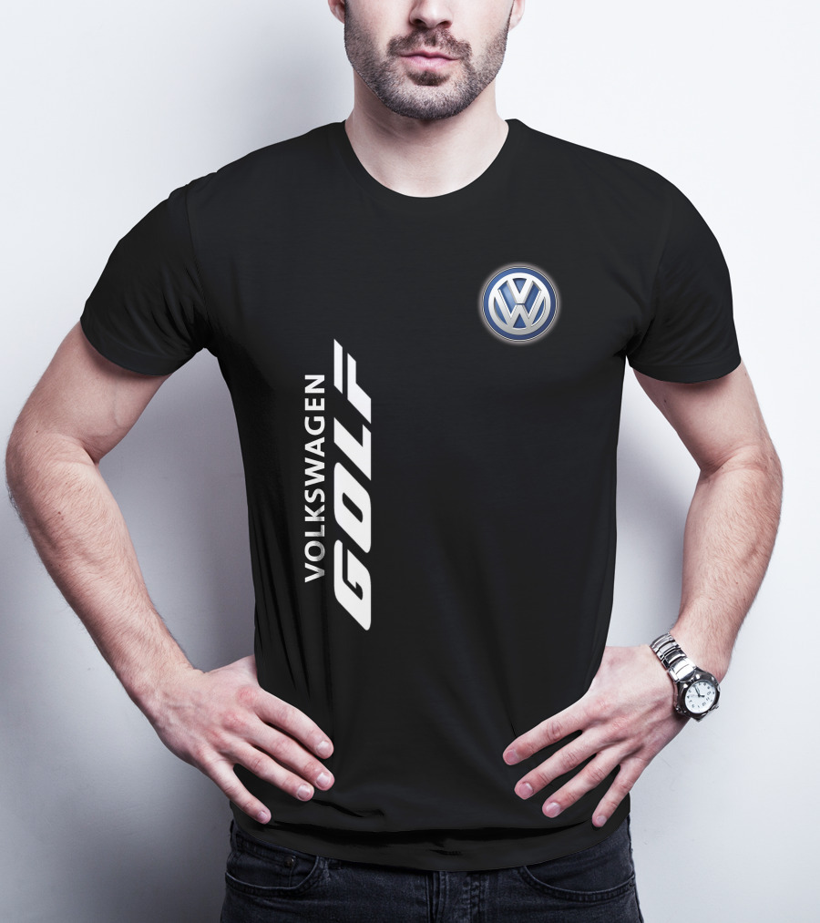 Volkswagen Golf Classic Logo Automotive T-Shirt