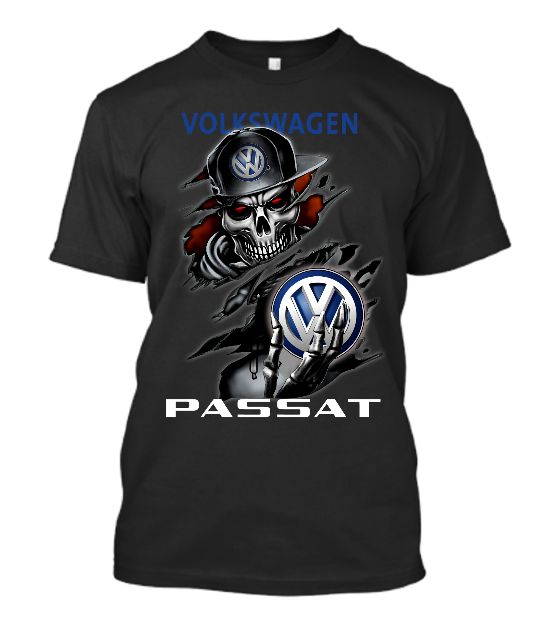 VOLKSWAGEN PASSAT 05 Skull T-Shirt
