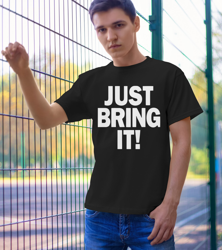WWE The Rock Just Bring It Catchphrase T-Shirt