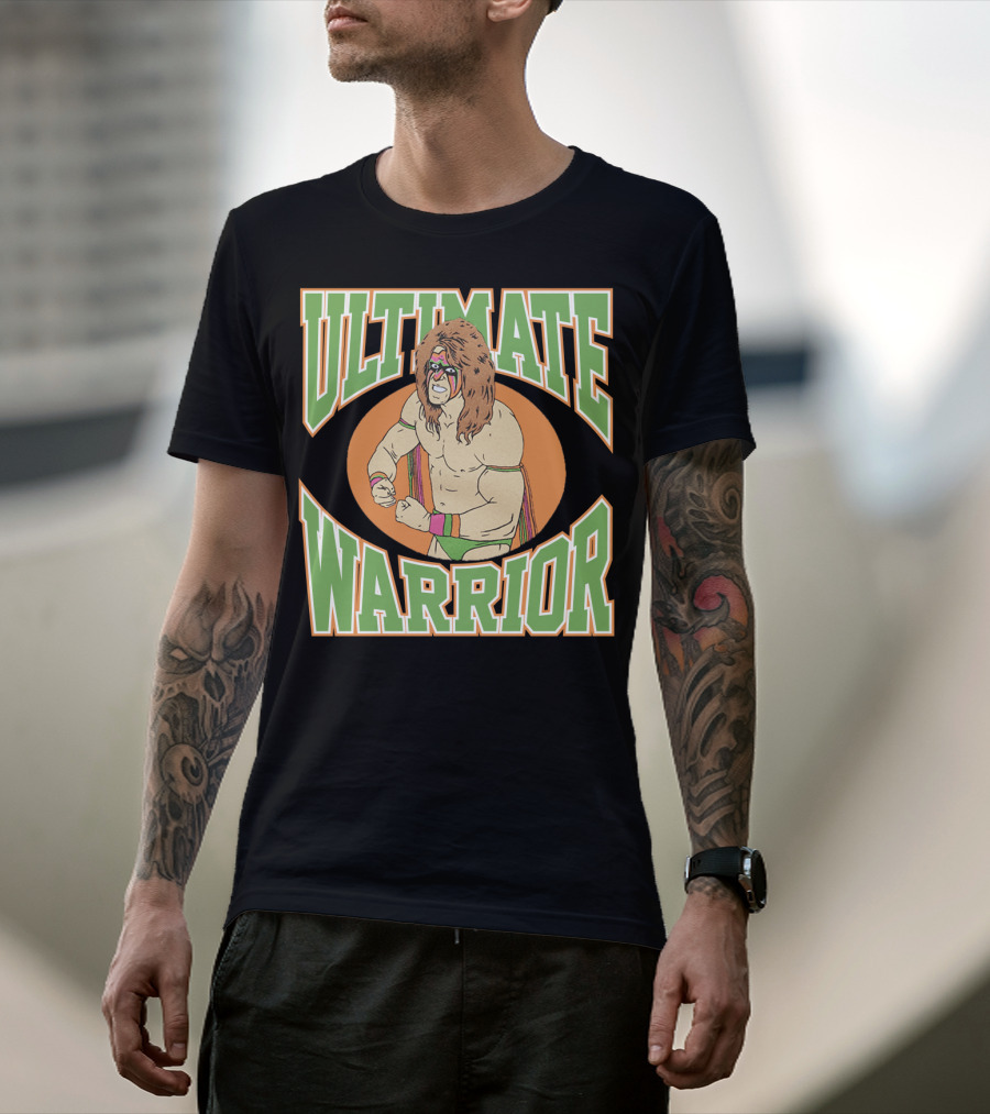 Ultimate Warrior Vintage Wrestling Icon T-Shirt