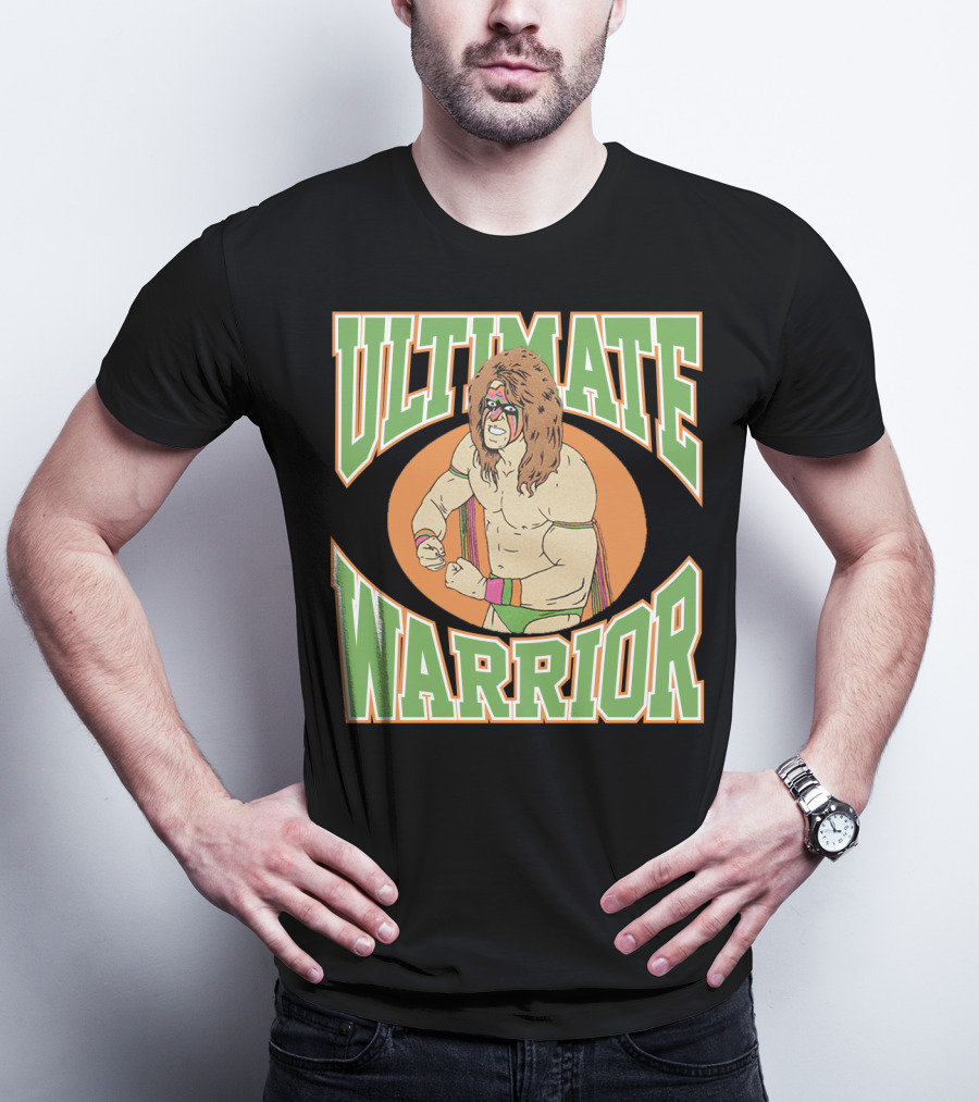 Ultimate Warrior Vintage Wrestling Icon T-Shirt