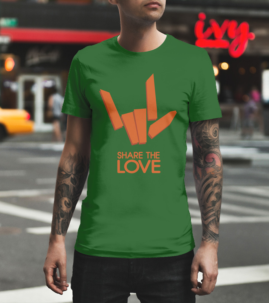 SHARE THE LOVE Stephen Sharer Merch T-Shirt