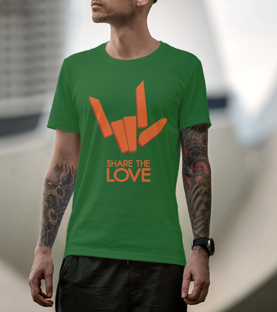 SHARE THE LOVE Stephen Sharer Merch T-Shirt