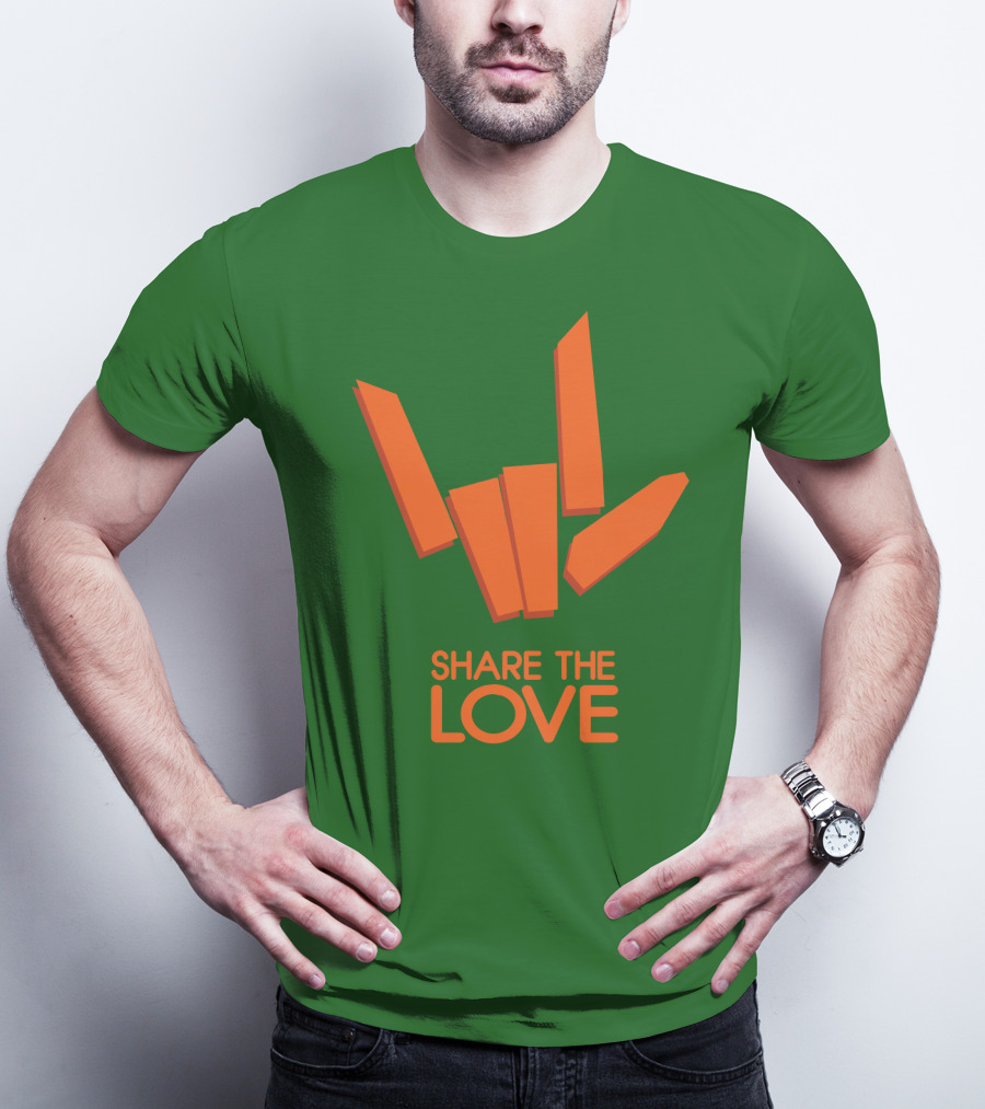 SHARE THE LOVE Stephen Sharer Merch T-Shirt