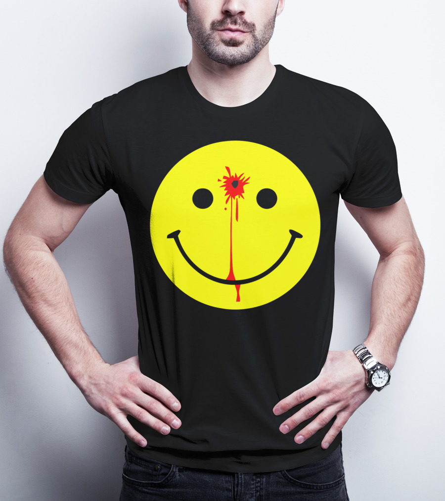Have A Nice Day Smiley Face Blood Splatter T-Shirt