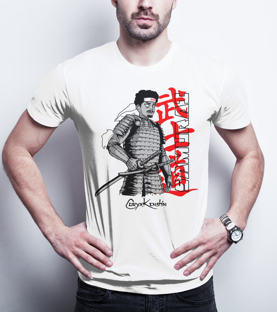 CoryxKenshin Samurai Warrior T-Shirt