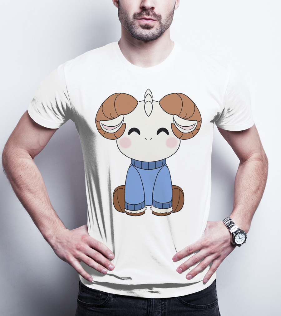 Jschlatt Ram Hoodie Min Plush Cartoon T-Shirt